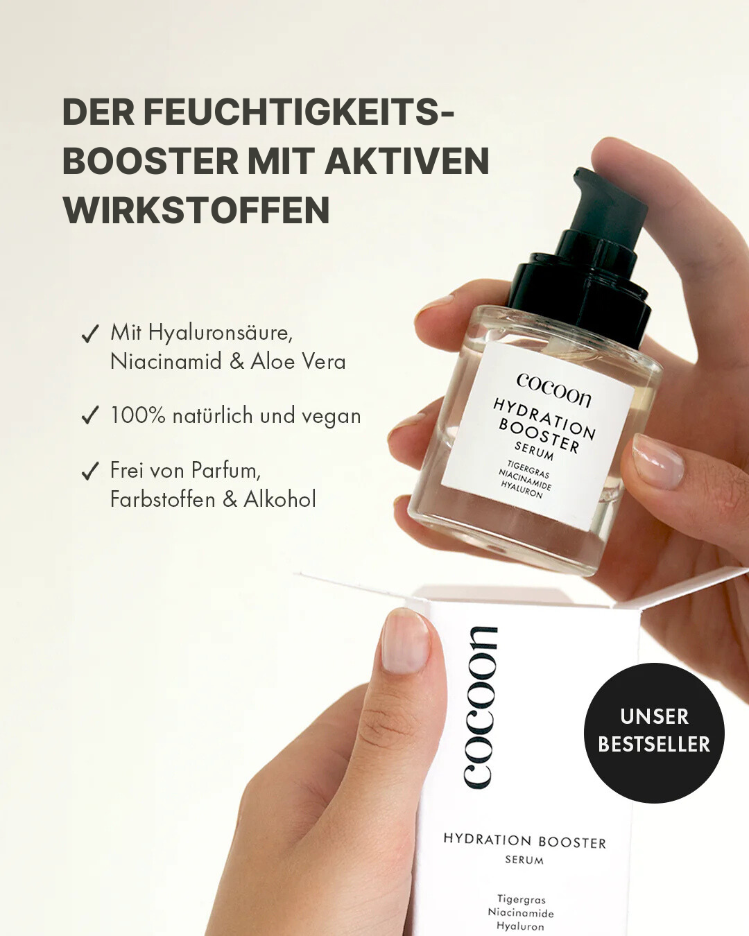 Hydration Booster Serum – Cocoon Botanicals